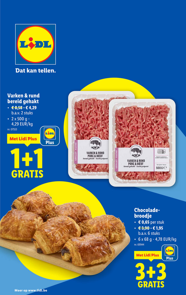 Lidl folder van 14 janvier tot 20 janvier. | Folderswinkels.be