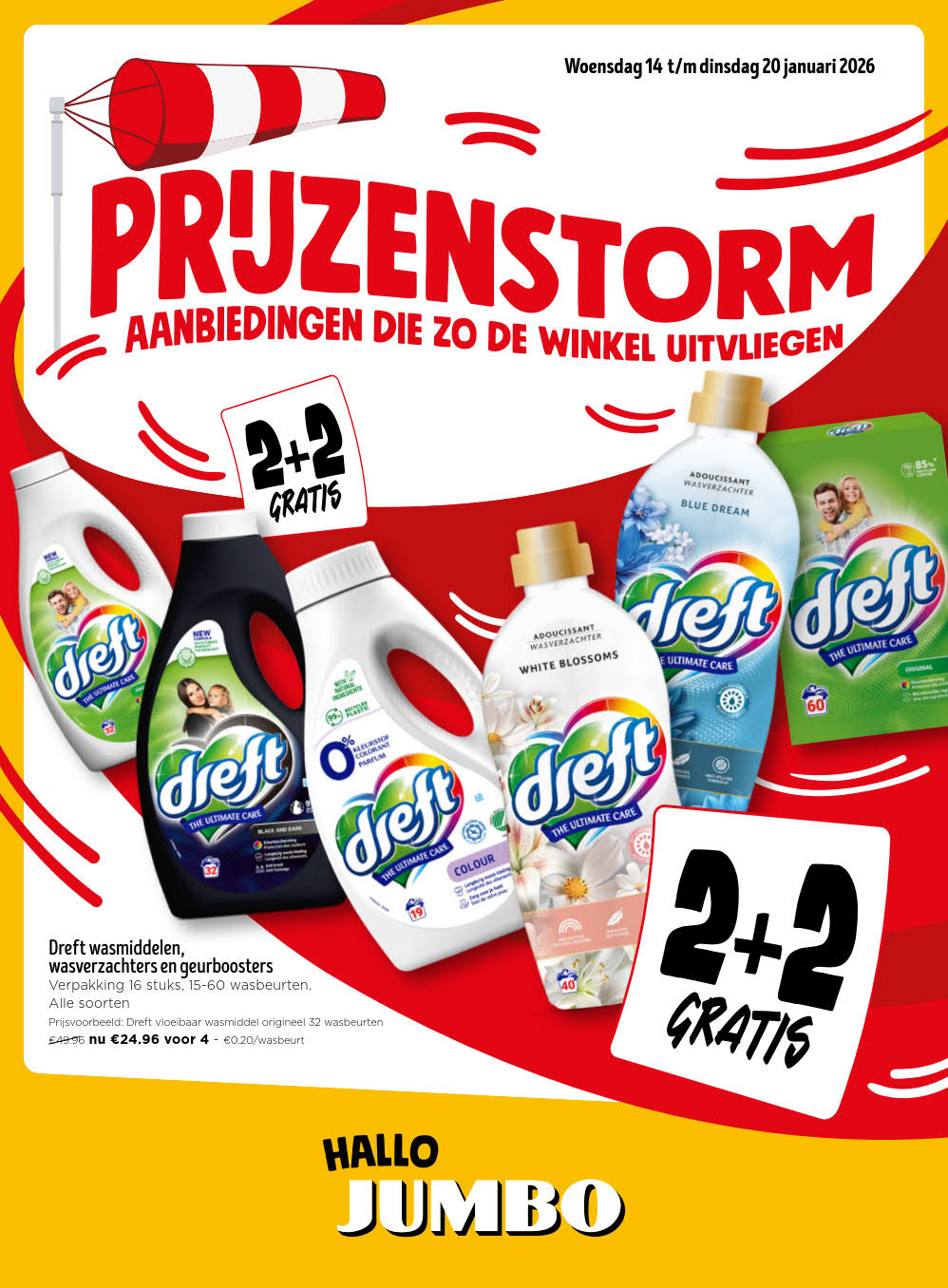 Jumbo folder van 14 janvier tot 20 janvier. | Folderswinkels.be